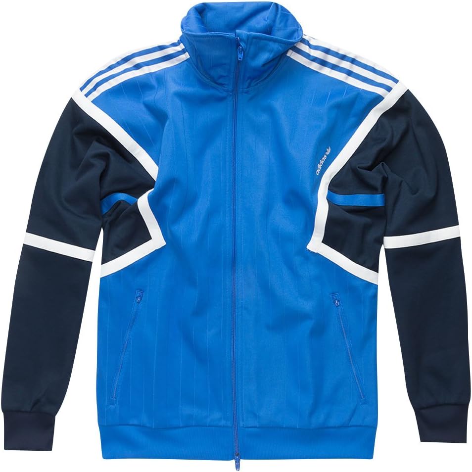 adidas Originals Training Track Jacket, Blue, Large at Amazon Men’s ...