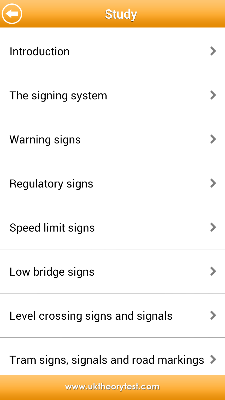 UK Traffic Signs - App on the Amazon Appstore