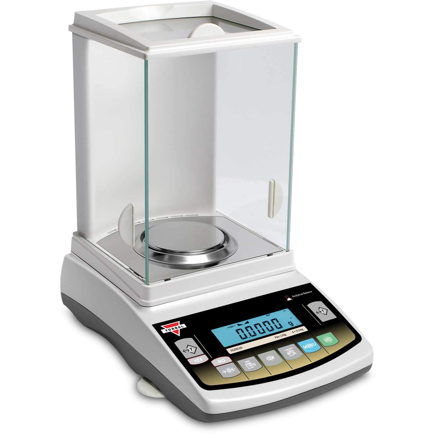 Torbal Digital Balance 120g x 0.0001g 3-1/2" Diameter Platform, AGZN120 ...