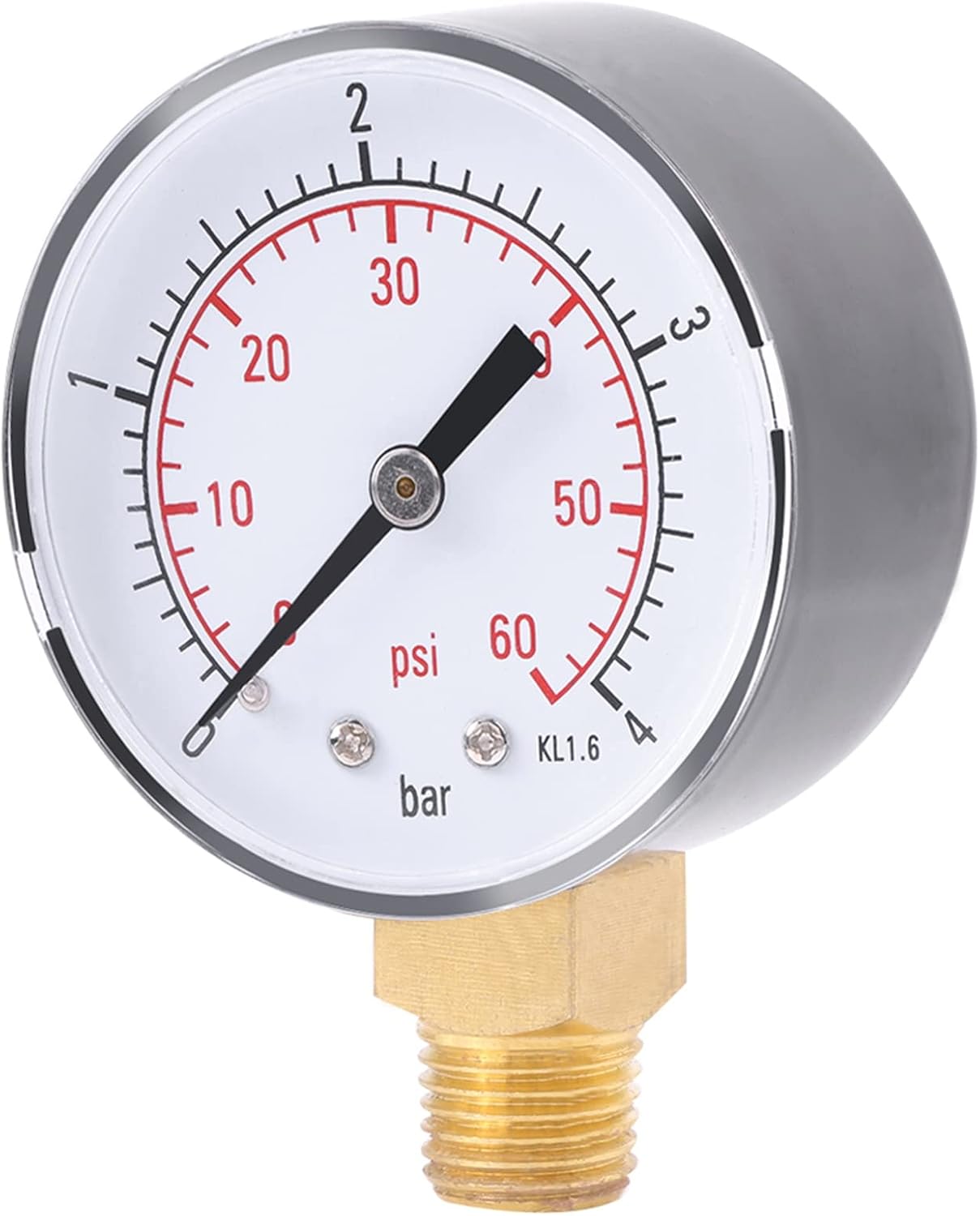 1/2 Example Pressure Gauge Pressure Gauge 1 Piece Pressure Gauge for ...