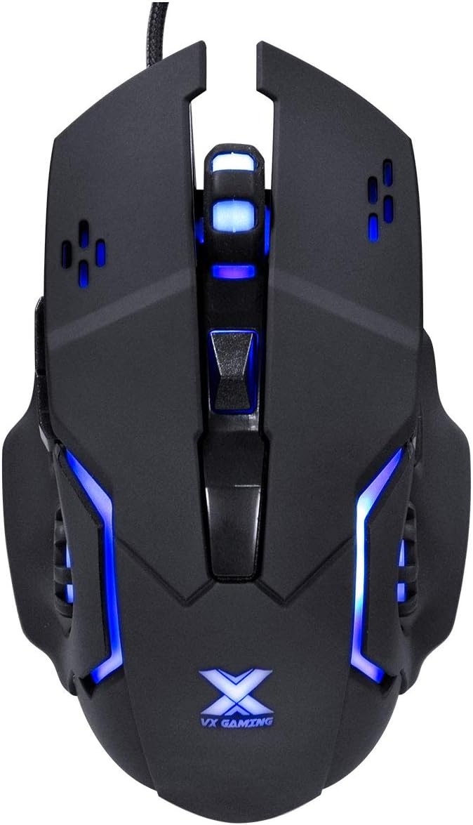 MOUSE GAMER VX GAMING GALATICA 2400 DPI LED AZUL - VINIK | Amazon.com.br