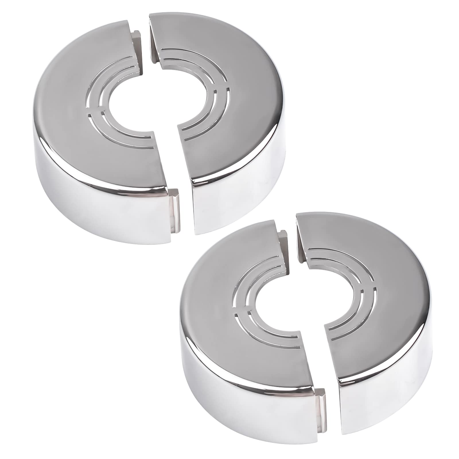 UFURMATE Wall Pipe Cover, 2Pcs Plastic Wall Hole Decoration Split ...