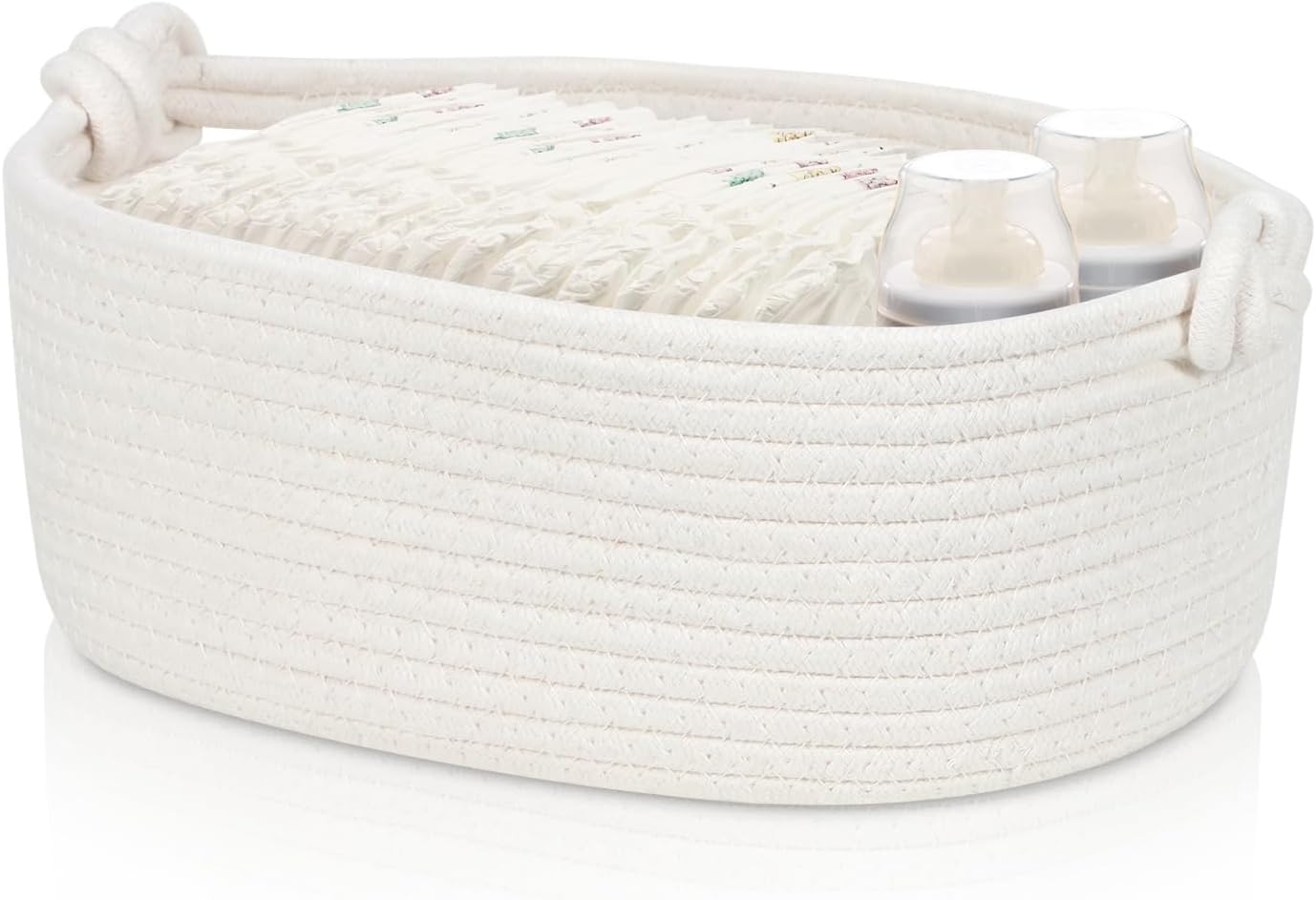 Amazon.com: Small Rope Basket for Organizing, Gifting - Decorative ...