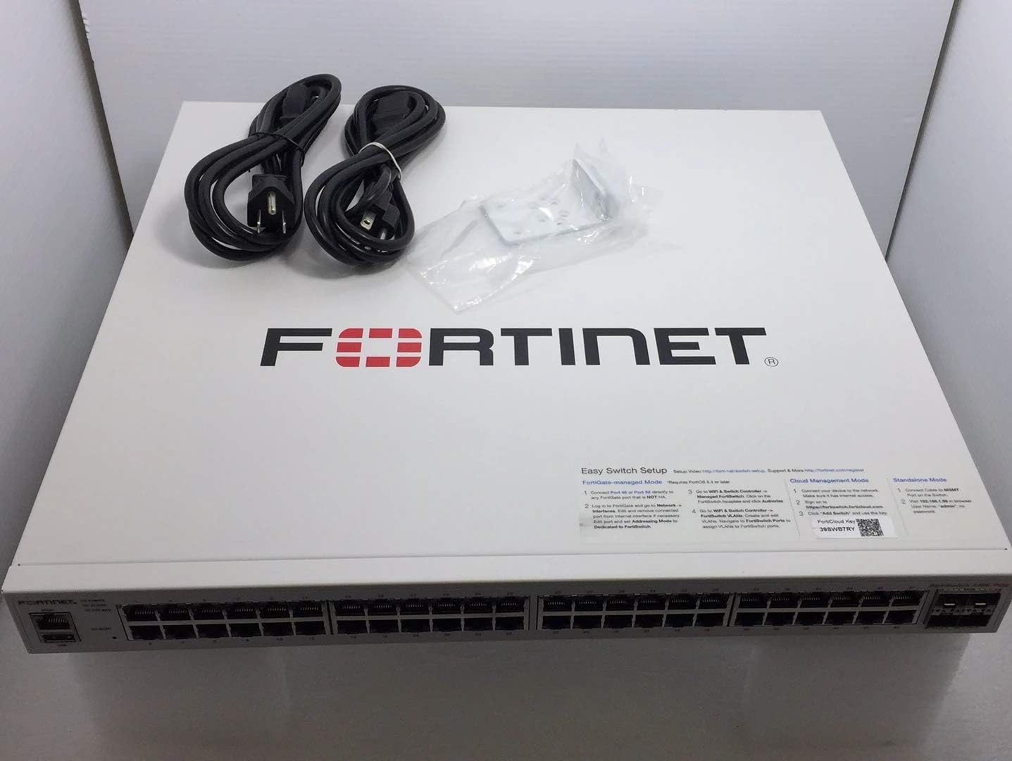 Amazon.com: Fortinet FortiSwitch - 448E-POE Layer 2/3 PoE+ Switch (FS ...