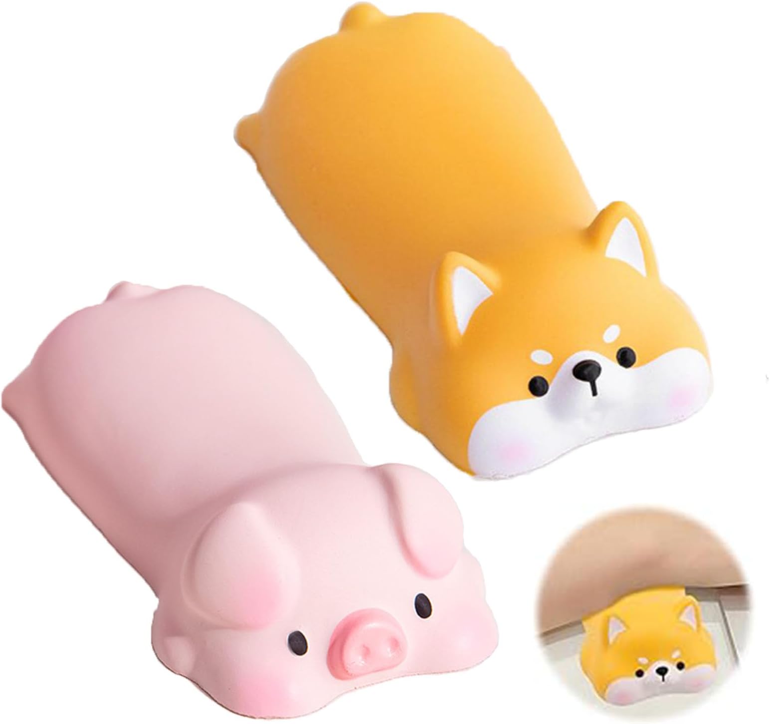 KASESSS 2 Pieces Cute Wrist Rest, Mini Mouse Wrist Support, Wrist Rests ...