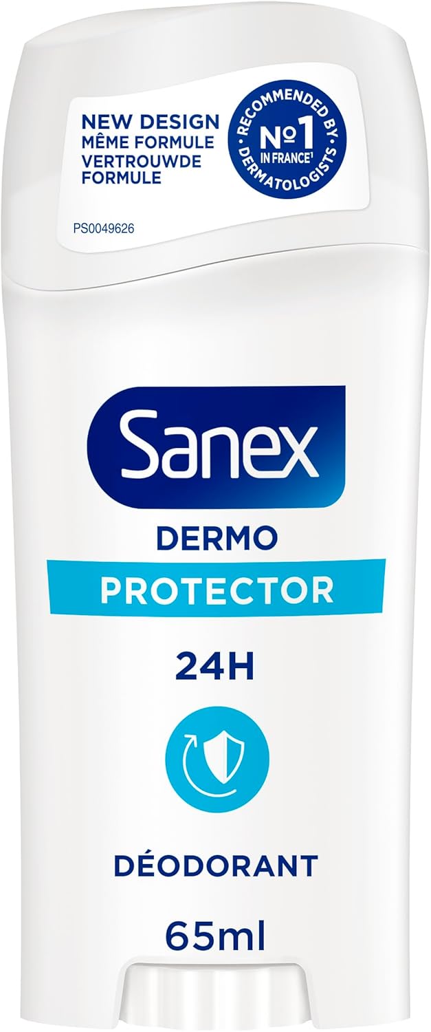SANEX Déodorant Stick Dermo Protector - Fraîcheur 24H, Anti-odeurs ...