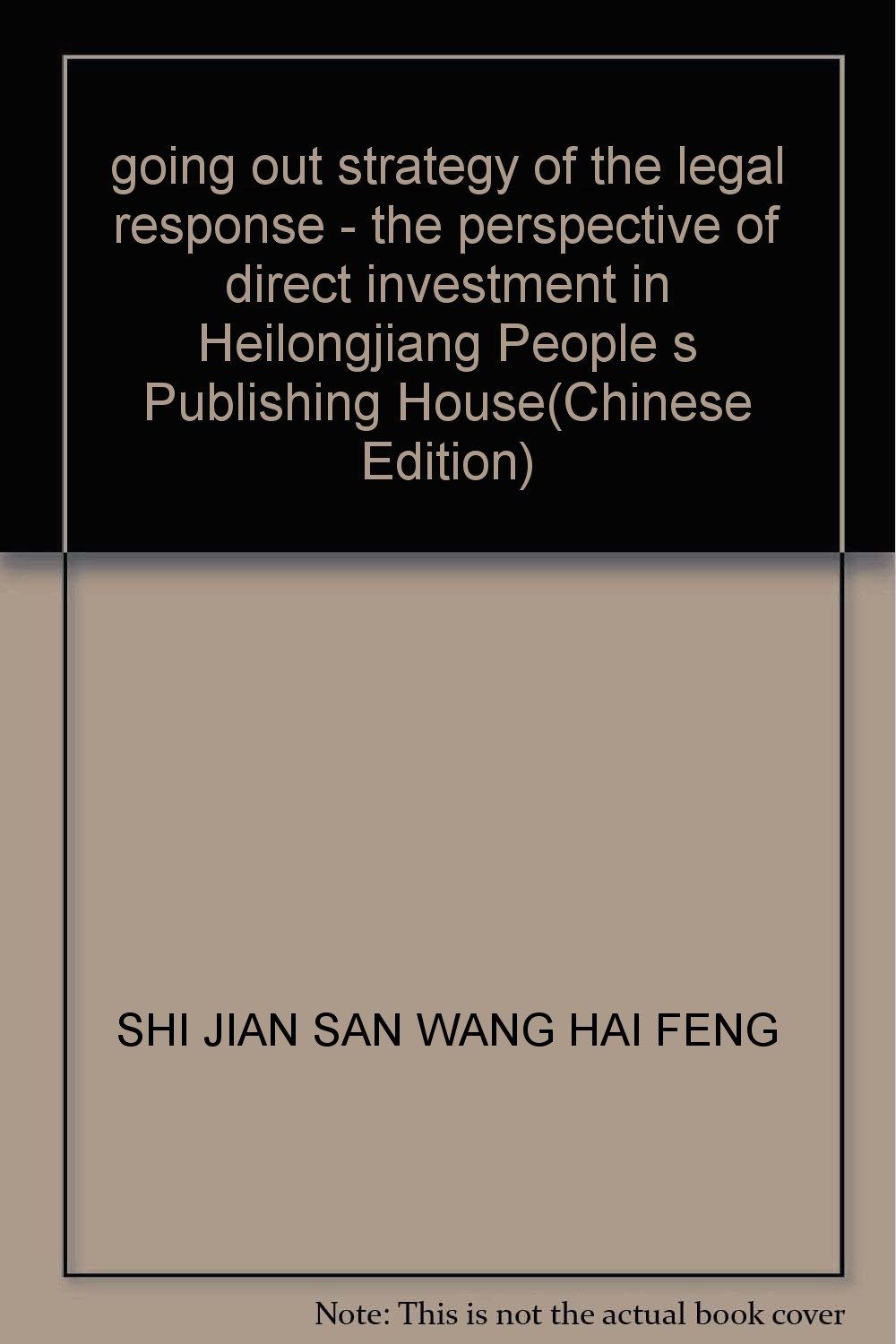 going out strategy of the legal response - the perspective of direct ...