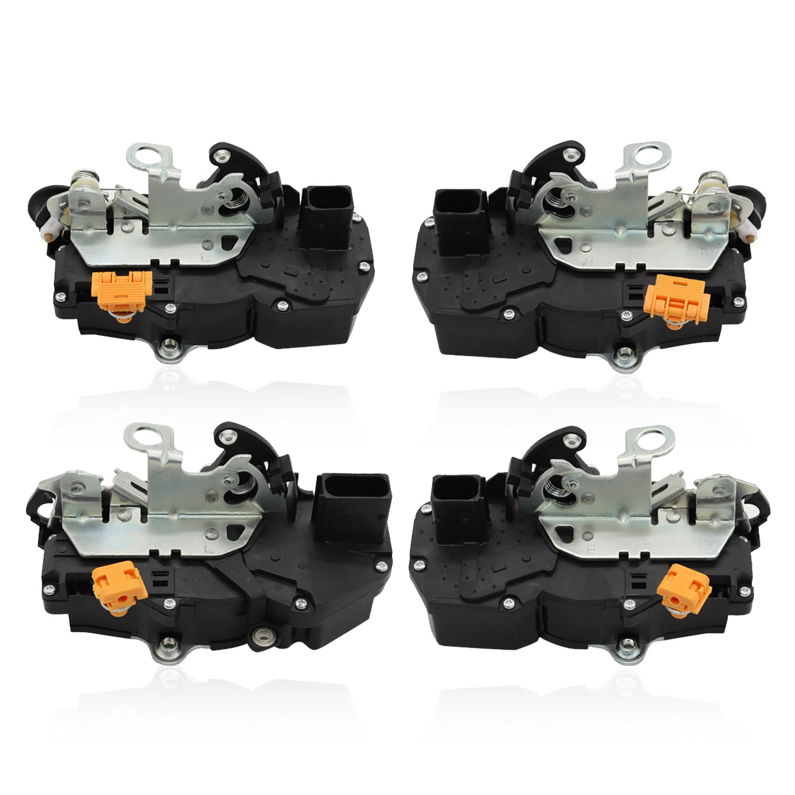 Amazon.com: Yunnergo 4 Pcs Front & Rear Door Lock Actuators Compatible ...