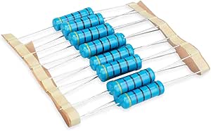 Innfeeltech 15pcs 5W 1% tolerance 4.7k ohm metal film resistance DIY ...