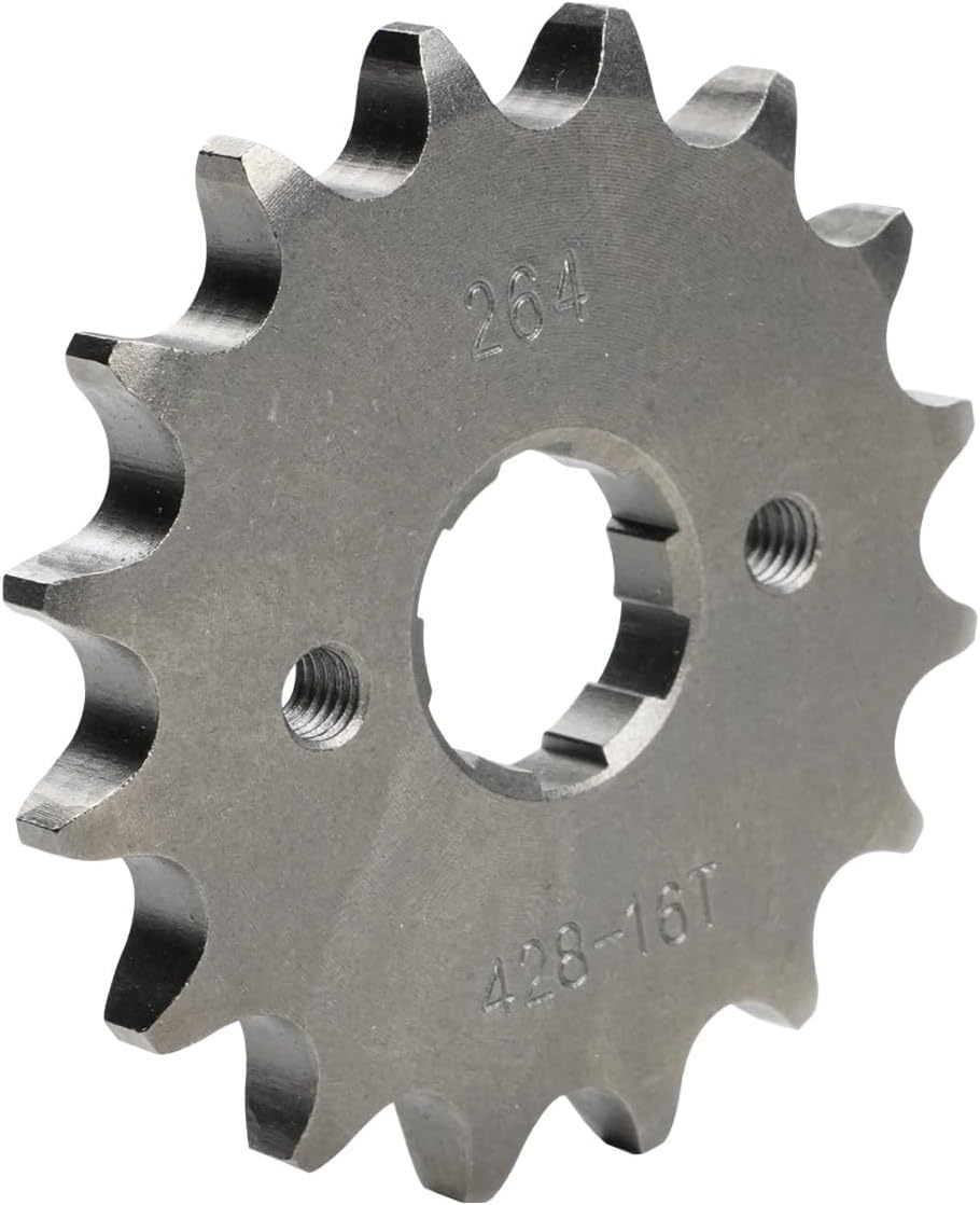 Amazon.co.jp: キタコ(KITACO) ドライブスプロケット (フロント/16T) 428サイズ CT125ハンターカブ モンキー125 ダックス125 グロム クロスカブ110 ...