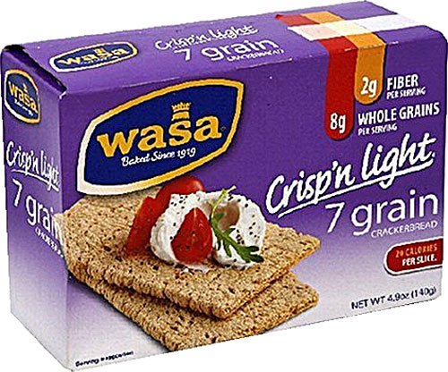 Amazon.com: Wasa Crisp 'n Light Crispbread Whole Grain - 4.9 oz - 2 pc