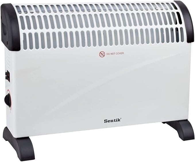 YORKSHIRE HOMWARE 2KW Portable Convector Heater 3 Adjustable Heat ...