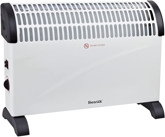 YORKSHIRE HOMWARE 2KW Portable Convector Heater 3 Adjustable Heat ...