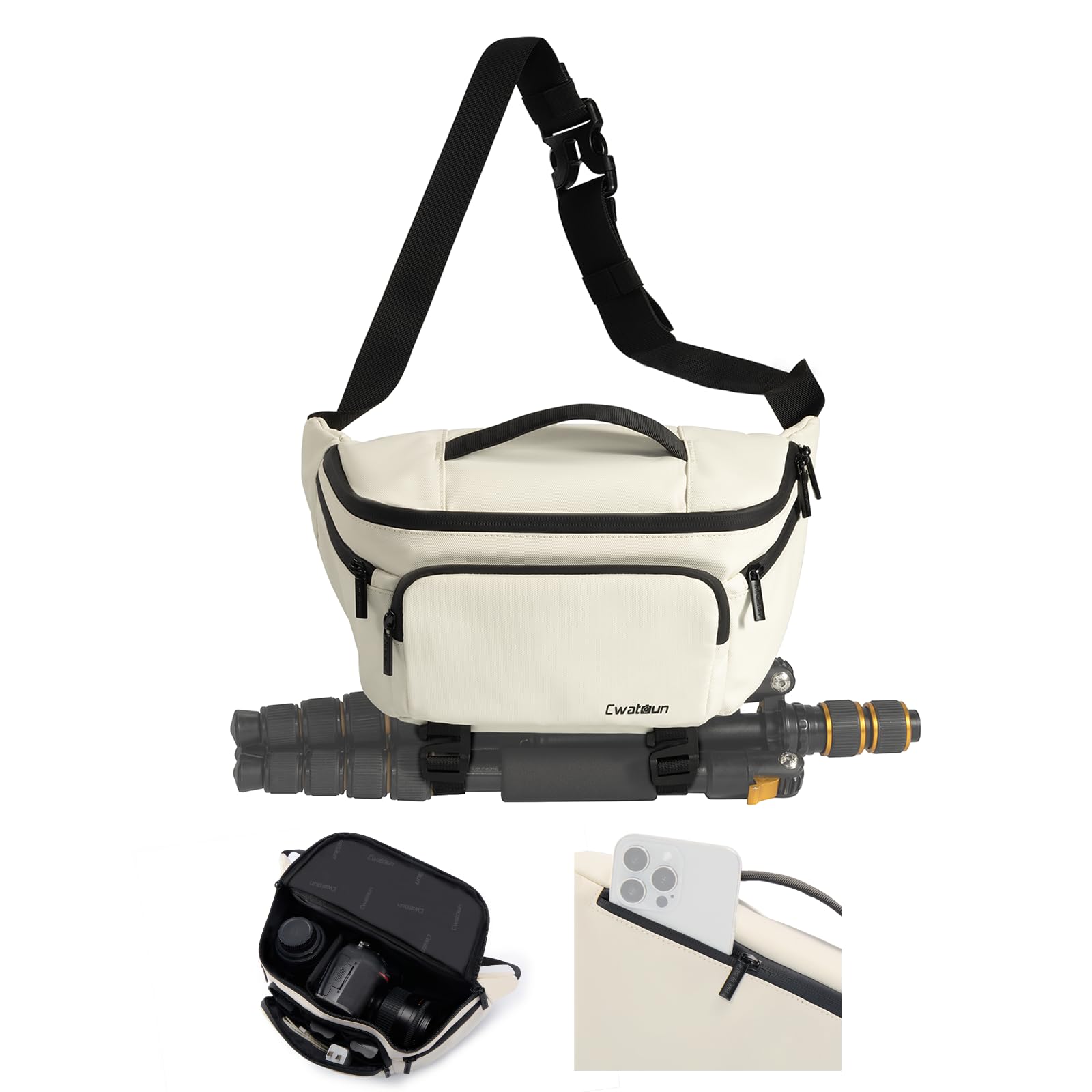 Amazon.com : Waterproof Camera Waist Bag - Portable Fanny Pack, Compact ...