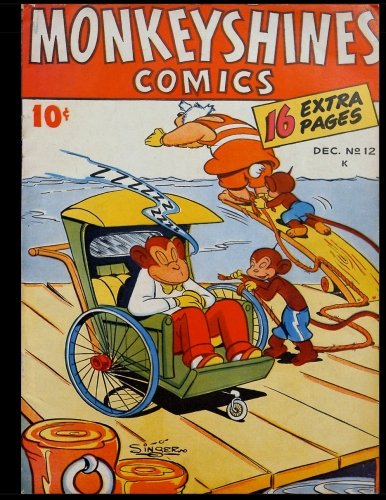 Monkeyshines Comics #12: Golden Age Funny Animal Comic 1946: Therrian ...