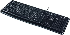 Logitech K120 USB Turc Noir - Claviers (Standard, avec Fil, USB, Noir ...