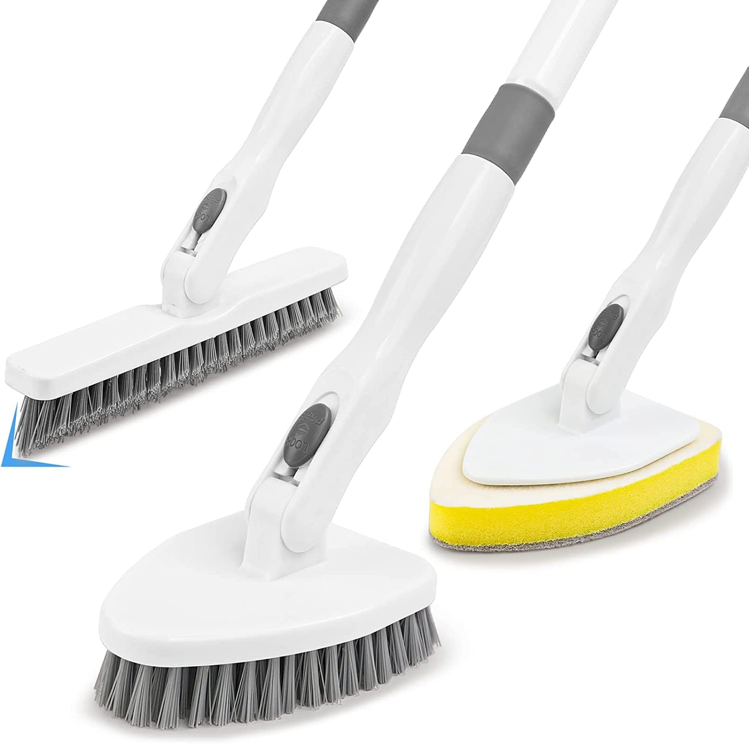 OXO Good Grips Extendable Tub & Tile Brush, Red : Amazon.co.uk: Home ...