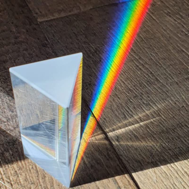 Amazon.com: Prisms & Kaleidoscopes 25-300MM Triangular Prism BK7 ...