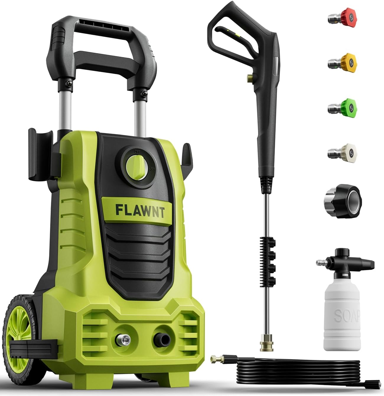 Amazon.com : Electric Pressure Washer, 2600PSI Max 2.0 GPM Power Washer ...