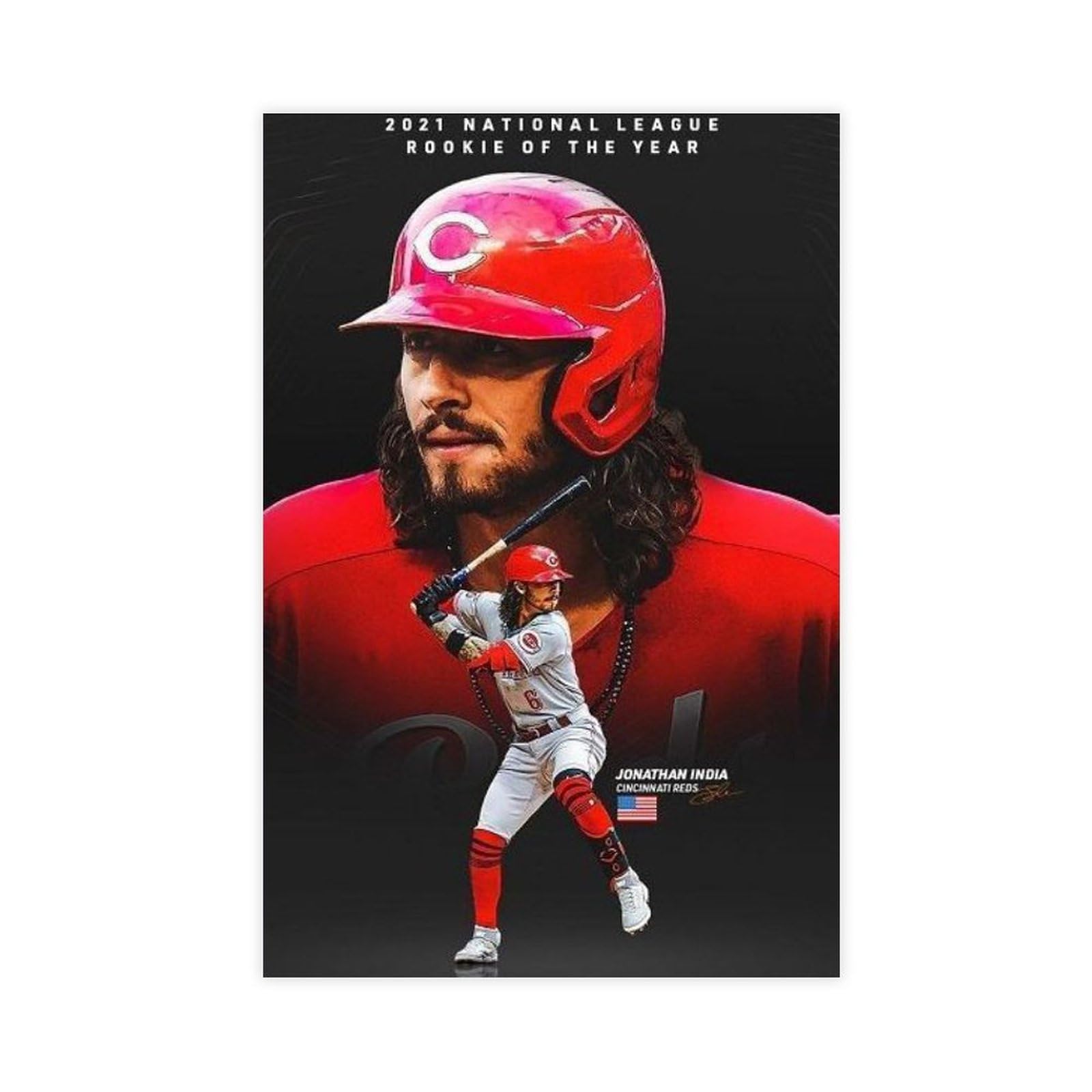 Sports Poster Fernando Valenzuela Baseball Poster - 12x18 Inch Unframed ...