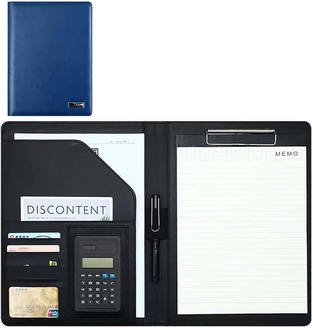 Amazon.com: Portfolio binder, A4 Padfolio Portfolio Binder Organizer ...