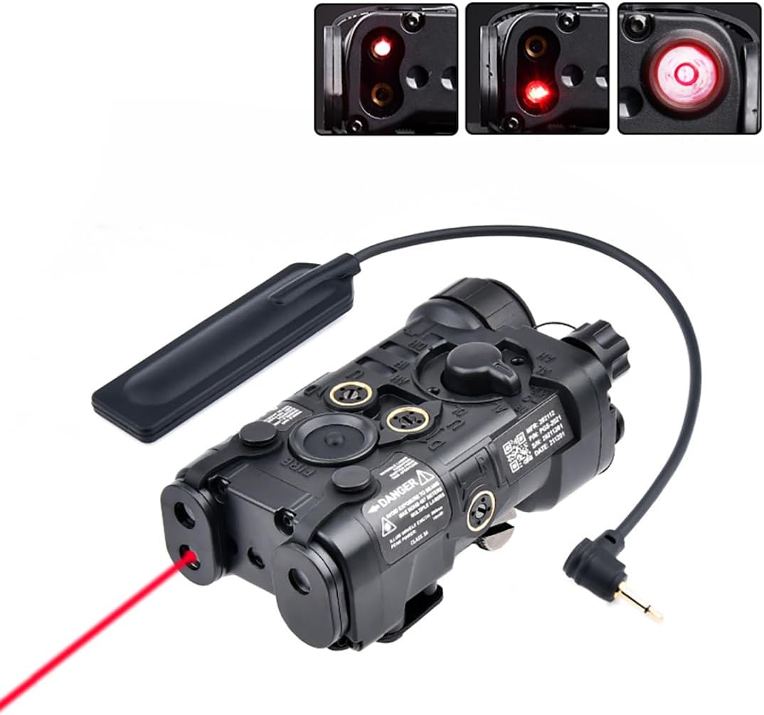 Amazon.com : Plastic L3-NL Box Laser Sights，with IR Laser + Red/Green ...
