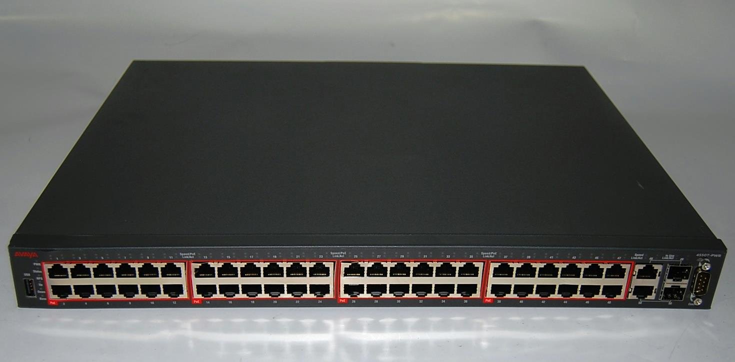 NORTEL AL4500A12-E6 - Nortel Ethernet Routing Switch 4550T-PWR with 48 ...