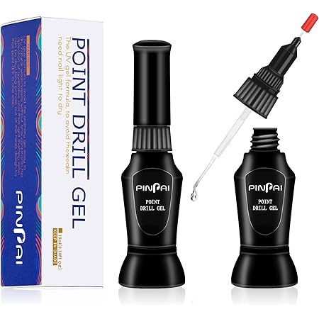 Amazon.com: Makartt Updated 2pcs Nail Rhinestone Glue Gel with Brush ...