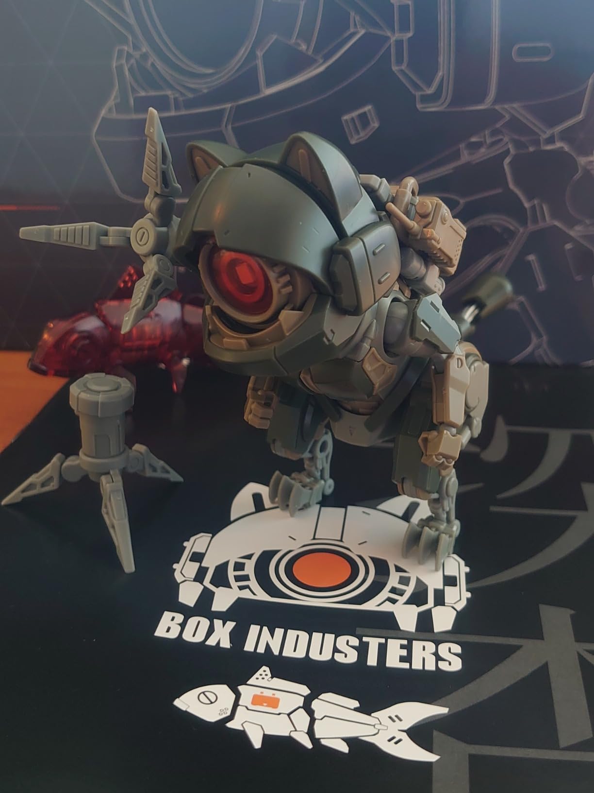 Amazon | ROBOBEAST 猫「探査者[スキャナー]」 ノンスケール ABS製 組み立て式プラスチックモデルキット | プラモデル 通販