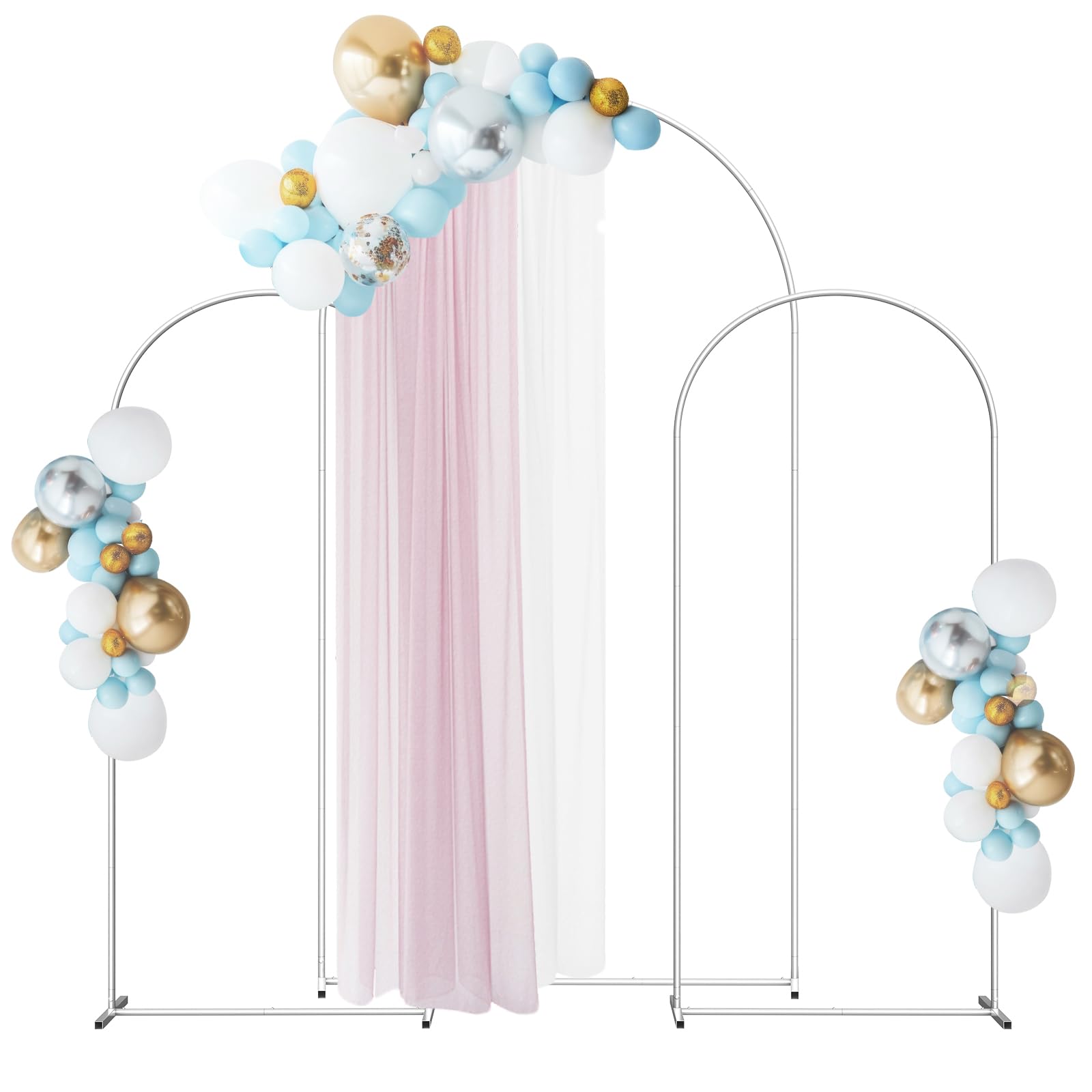 Snapklik.com : Wedding Arch Backdrop Stand Set Of 3