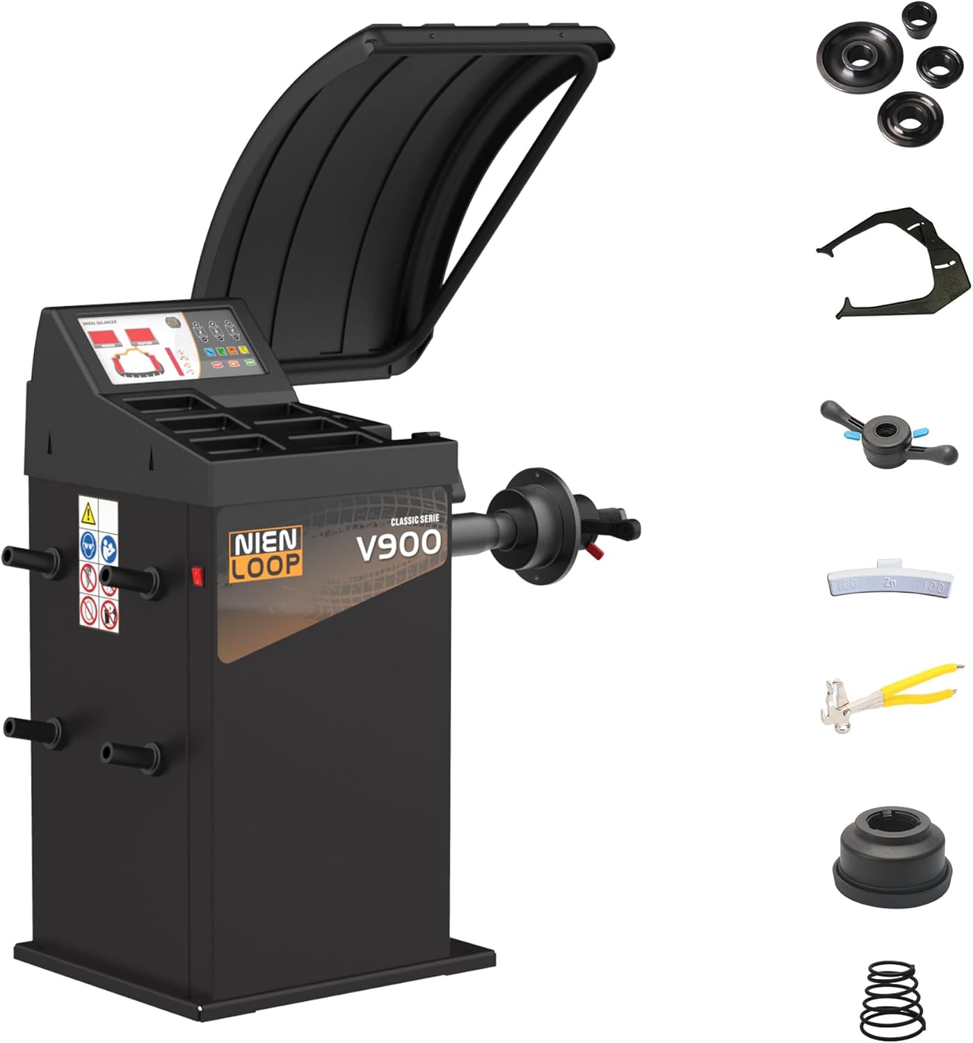 Amazon.com: Semi-automatic Car Wheel Balancer Machine, Manual data ...