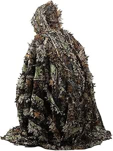 Amazon.com: Camouflage Ghillie Suits for Men 3D Leafy Camo Clothes ...