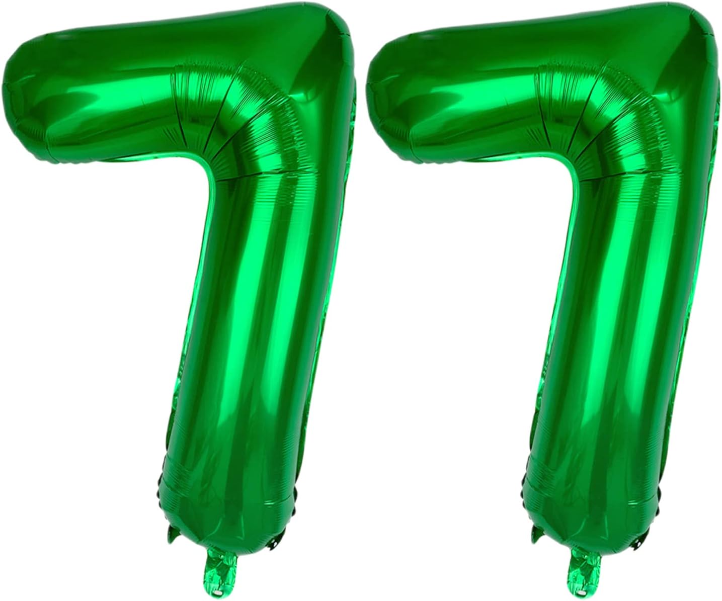 Amazon.com: XLOOD Number 77 Balloons 32 inch Digital Balloon Alphabet ...