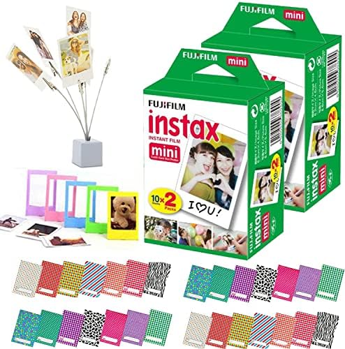 Amazon.com : Fujifilm Instax Mini Instant Camera Film: 40 Shoots Total ...