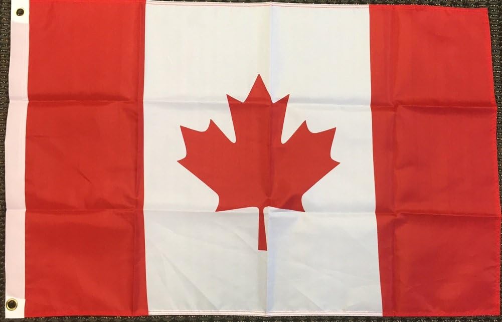 Amazon.com : 2x3 Canada Flag Canadian Banner Country Pennant Indoor ...