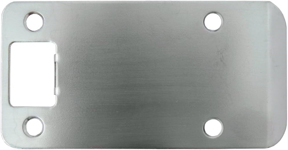 Amazon.com: Round Corner Extended Lip Strike Plate, 2-1/4" x 4", (4-1/2 ...