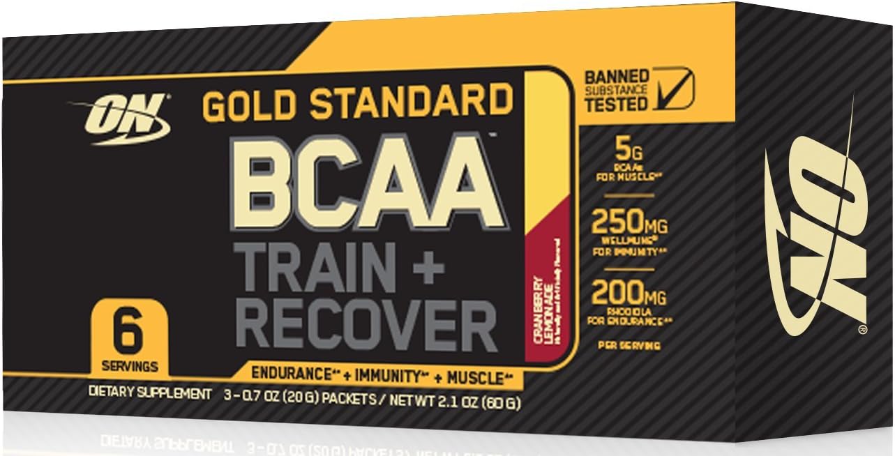 Amazon.com: Optimum Nutrition Gold Standard BCAA Travel Size, Cranberry ...