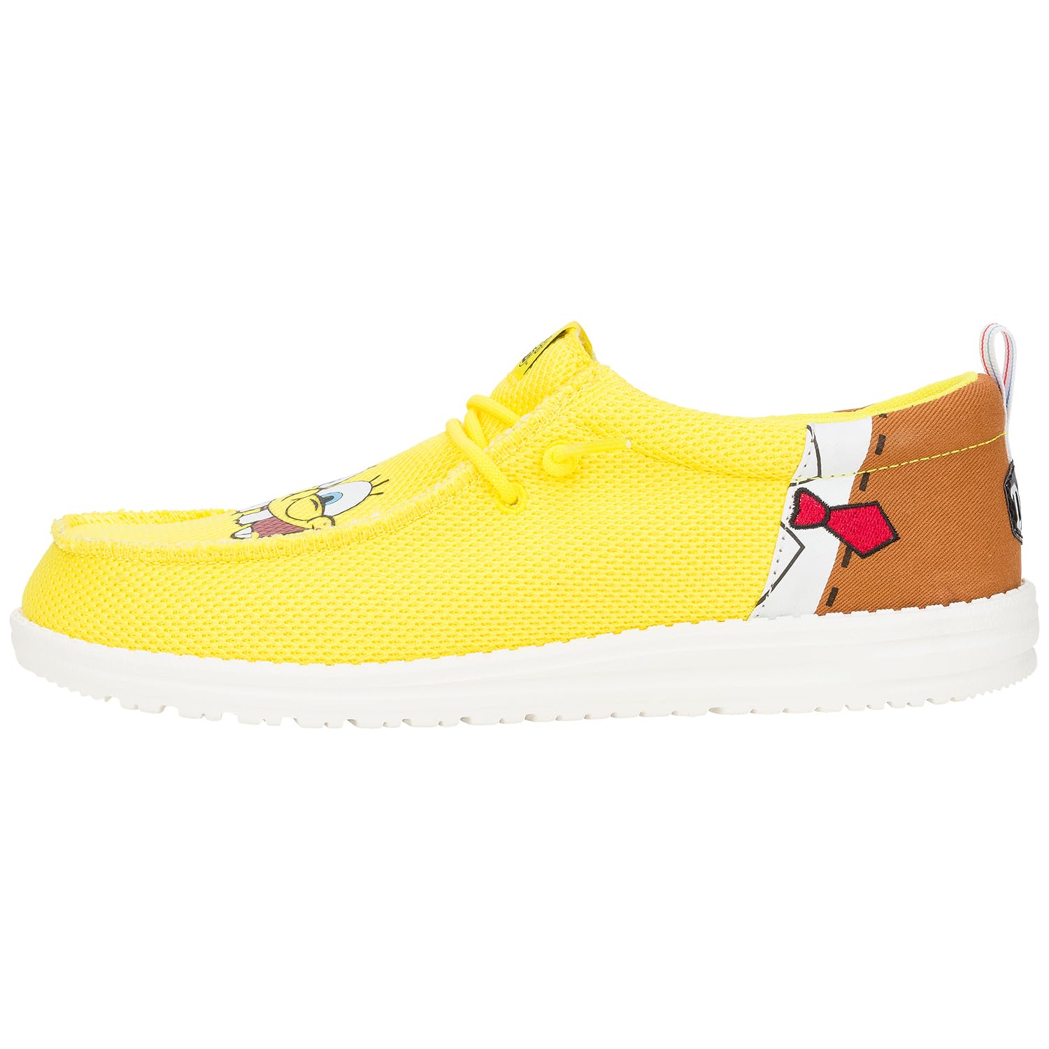 Amazon.com | HEYDUDE X Spongebob, Men's Slip-on Loafers, Comfortable ...