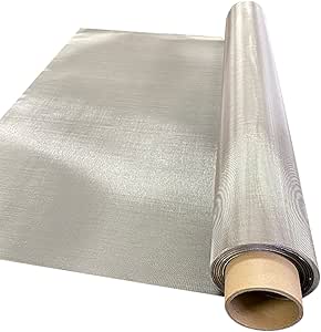 Amazon.com: 304 Stainless Steel Woven Wire Mesh,Extremely Fine Screen ...