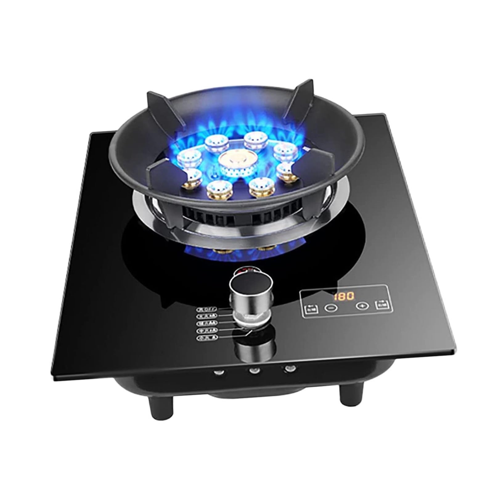 Gas Stove - Gas Cooker, 7KW Tempered Glass Stove Burner, Portable Gas ...