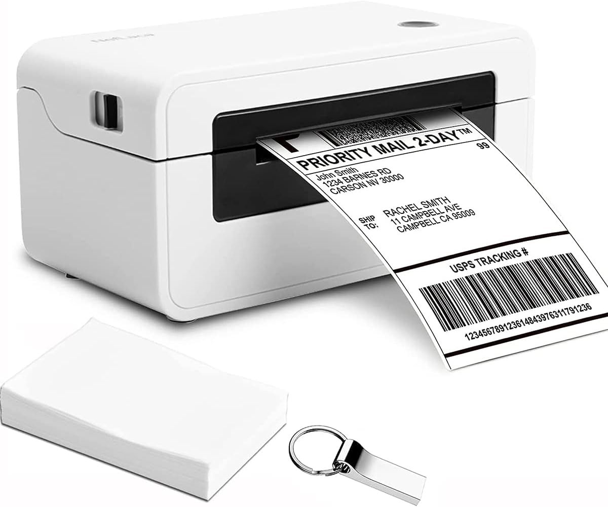 Label Printer, Thermal Label Printer Barcode Printer Labeling Machines ...