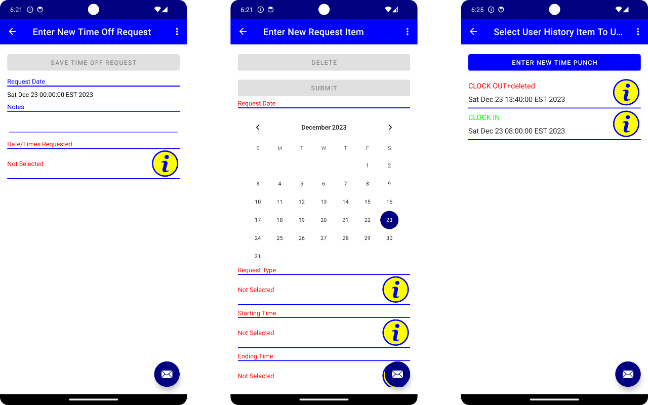 MyTimeClock: Employee Scheduling And Time Management/Keeping Cloud ...