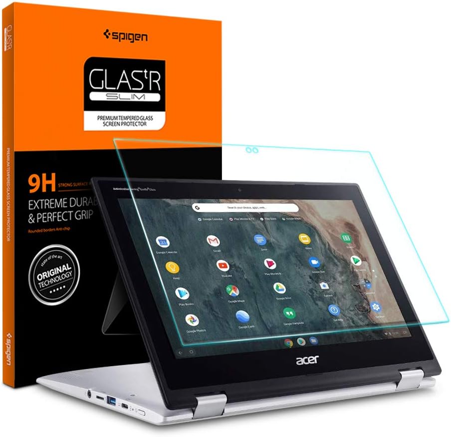 Spigen Tempered Glass Screen Protector Designed for Acer Chromebook Spin 311 Convertible (11.6 ...
