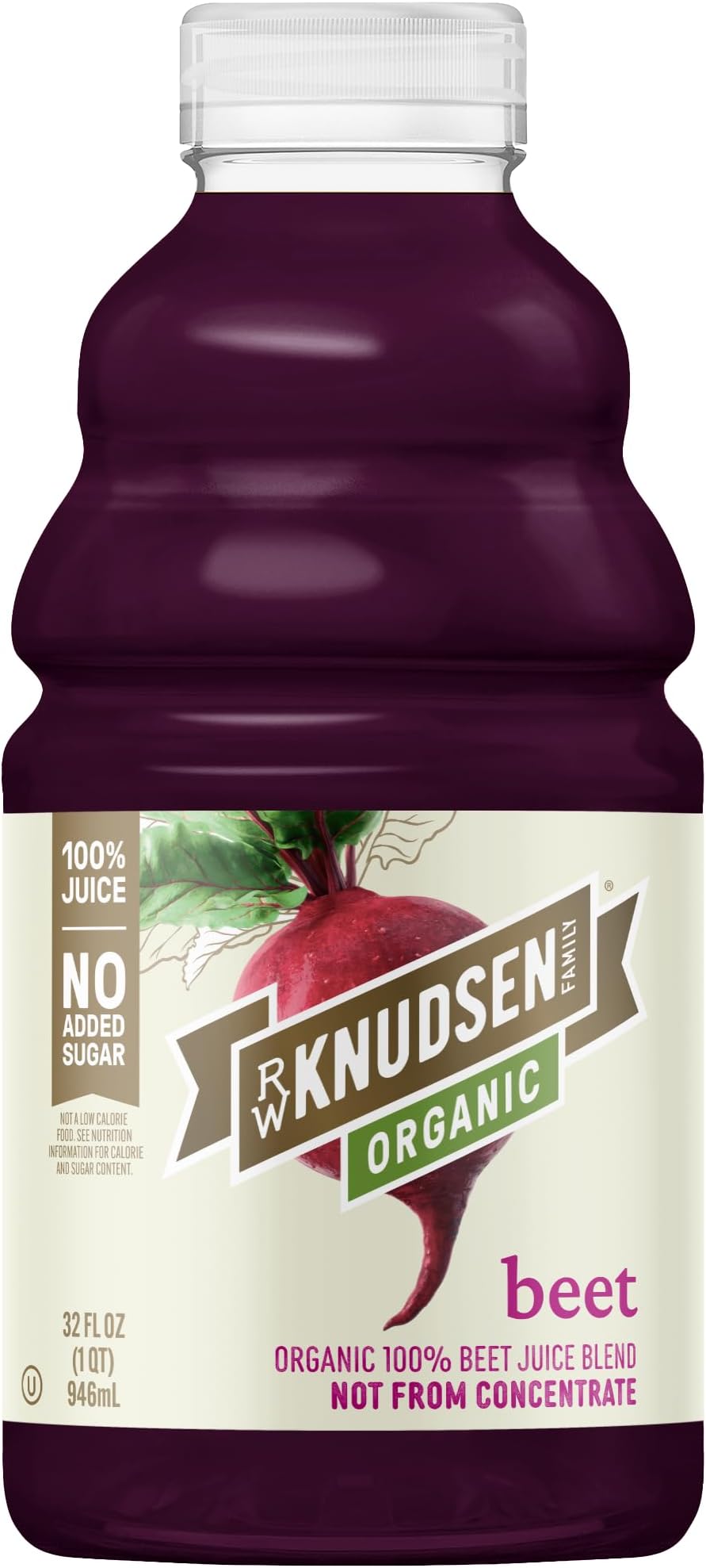 Amazon.com : R.W. Knudsen Organic Beet Juice, 32 fl oz (Pack of 1 ...