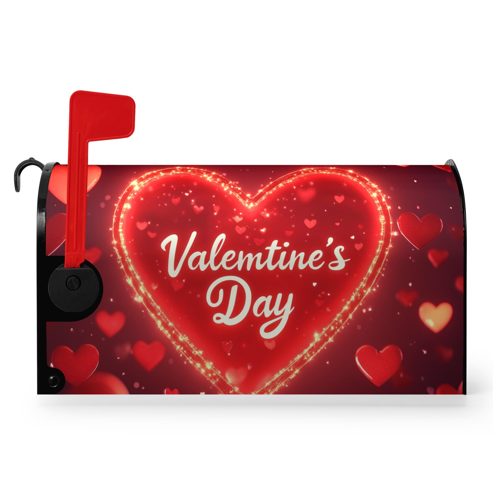 Amazon.com: Dacawin Valentine's Day Mailbox Covers Magnetic Standard ...