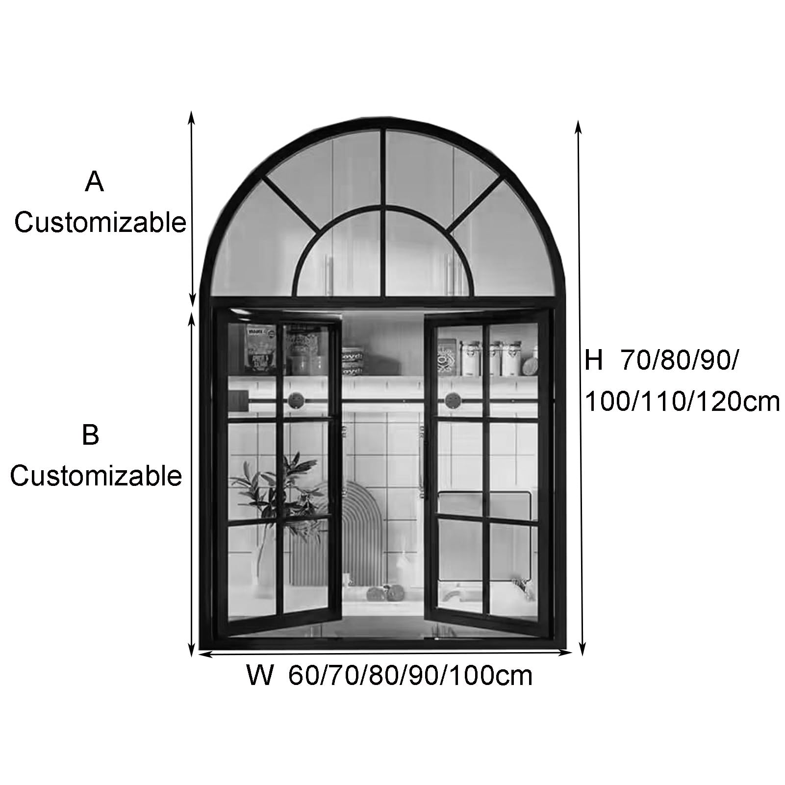 Single Hung Arched Window Spanish Spanish Style Windows | Give Your