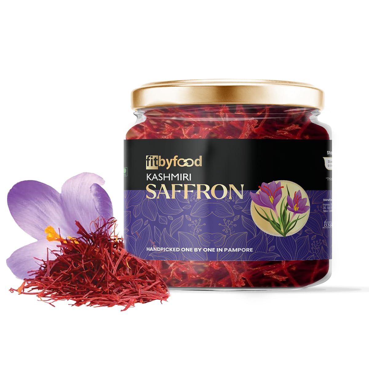 Fitbyfood Kashmiri Saffron/Kesar - Premium Original Kesar-Saffron for ...