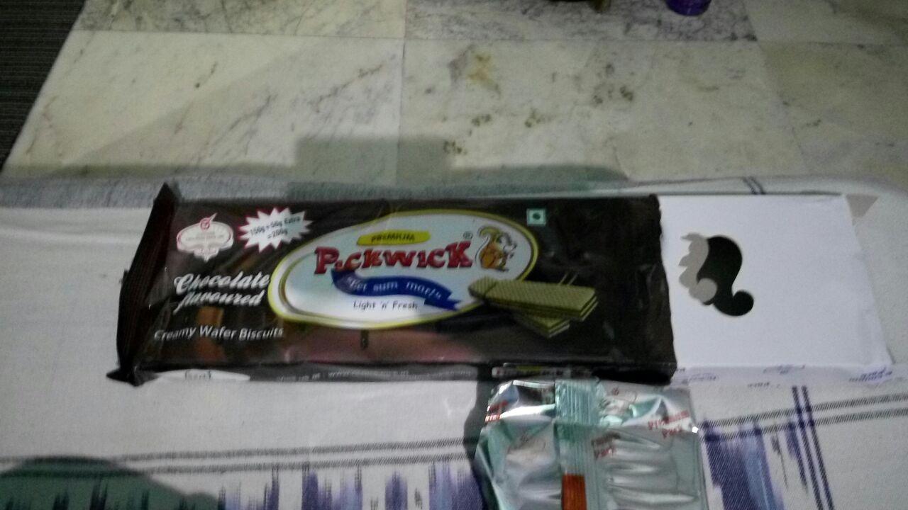 Pickwick Wafer Biscuits – Chocolate Flavour | Combo Pack (180gm x 3 ...