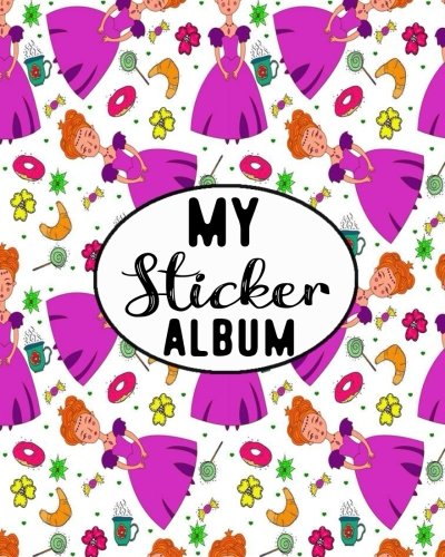 Amazon.com: My Sticker Album: Blank Sticker Book Sticker Journal 8x10 ...