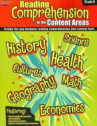 Reading Comprehension in the Content Areas, Grade 4: Janet Cain ...